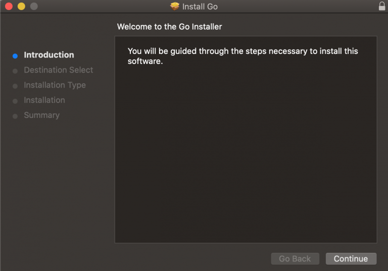 How to Install Go on Mac OS - Golang Docs